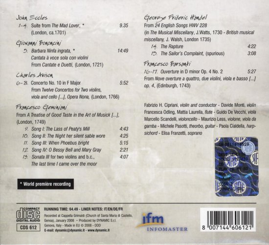 Ensemble Il Falcone - Play Me My Songs (CD), Davide | Muziek | bol