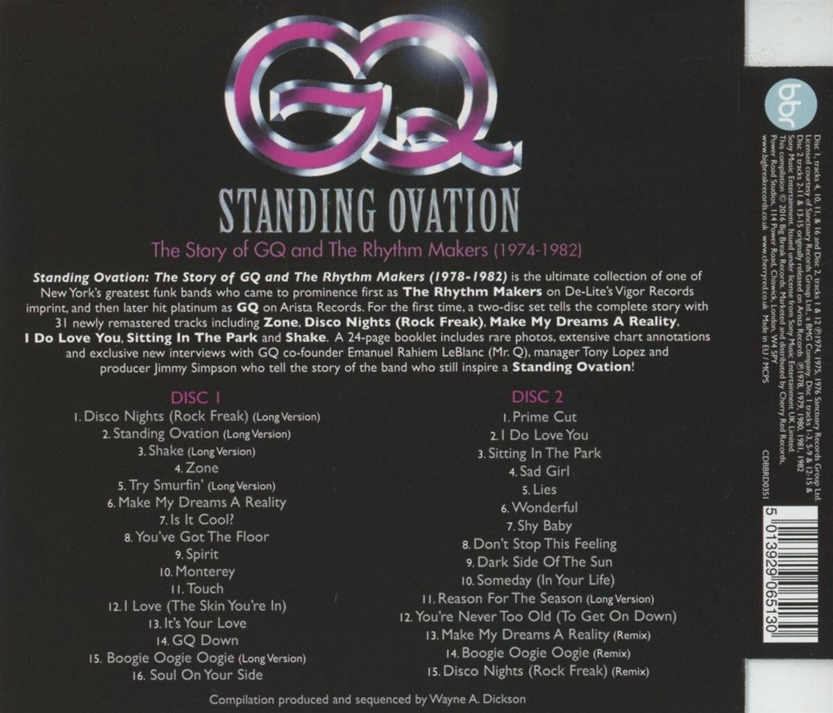 Standing Ovation The Story Of Gq And The Rhythm Makers (1974 1982), GQ ...