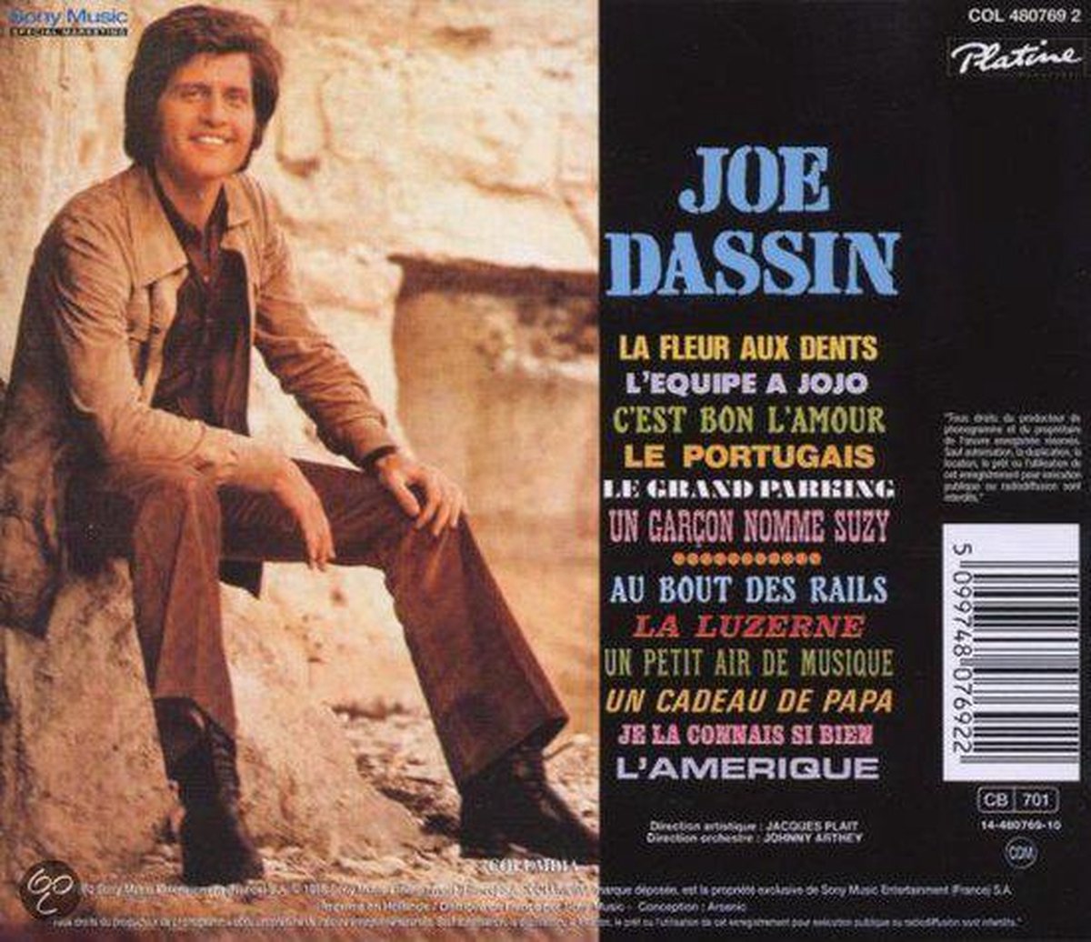 Joe Dassin - La Fleur Aux Dents, Joe Dassin | CD (album) | Muziek | bol.com
