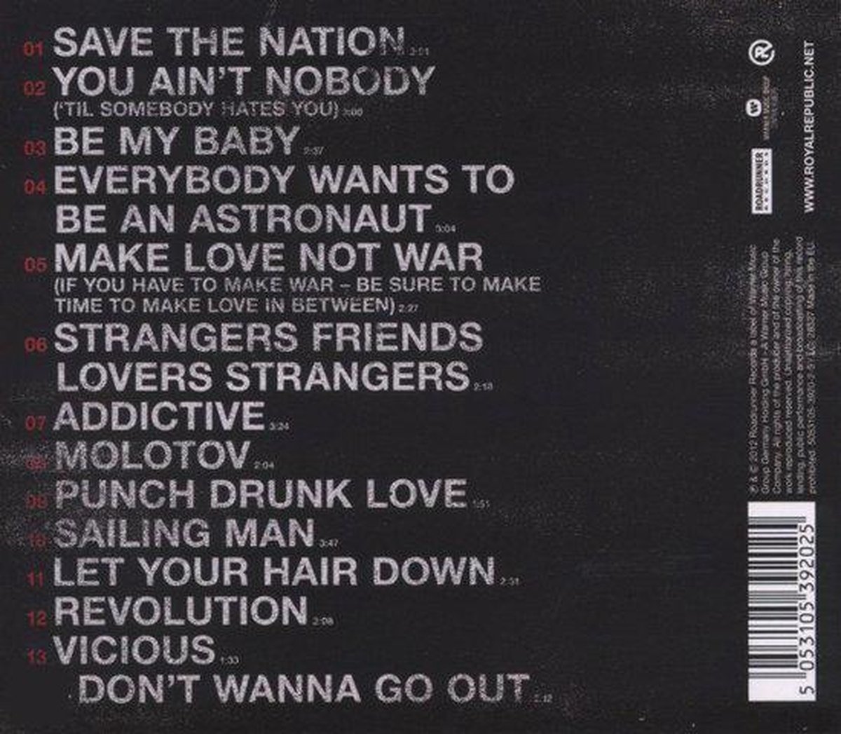 Save the Nation, Royal Republic | CD (album) | Muziek | bol