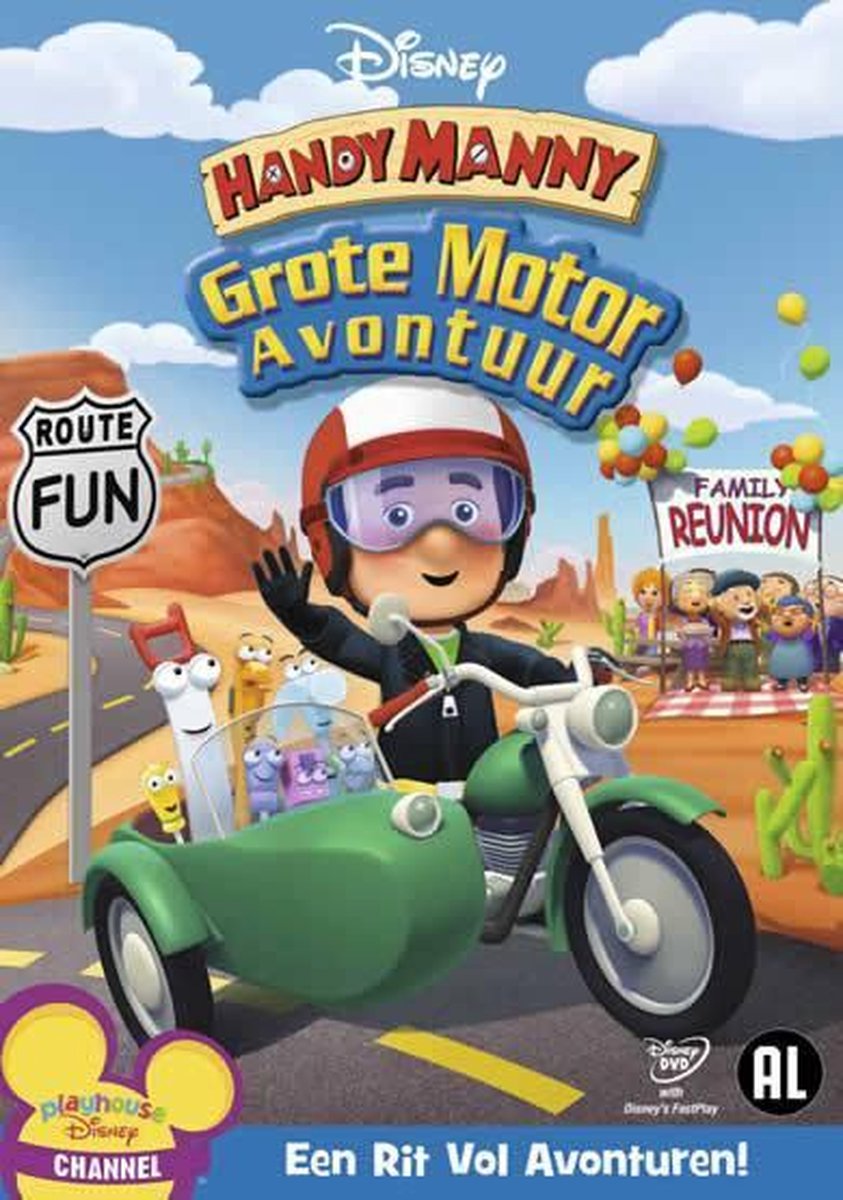 Handy Manny - Grote Motor Avontuur (Dvd) | Dvd's | bol.com