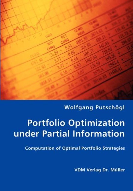 Portfolio Optimization under Partial Information | 9783836461641 | Wolfgang Putschögl... | bol.com