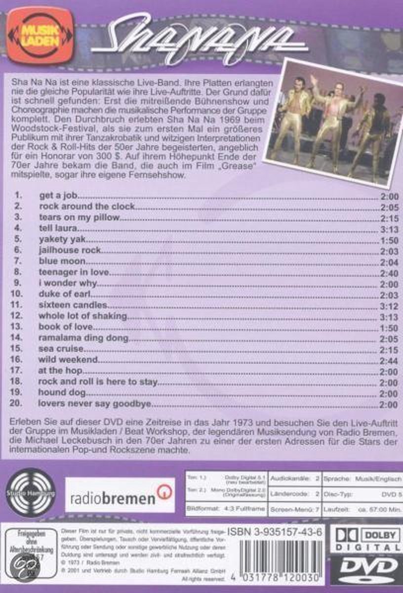 Musikladen (Dvd) | Dvd's | bol
