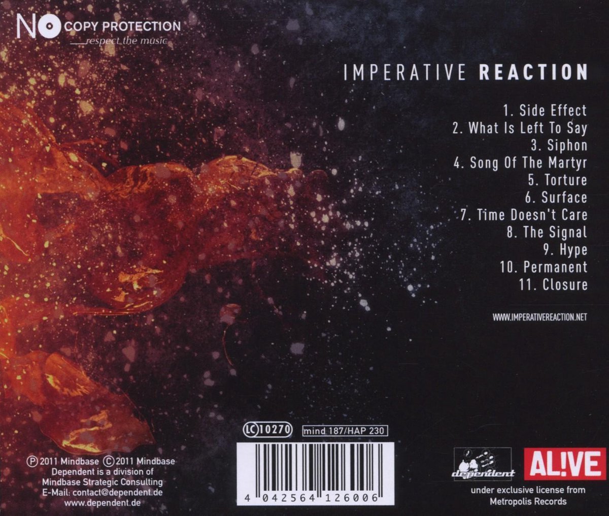Imperative Reaction, Imperative Reaction | Muziek | bol