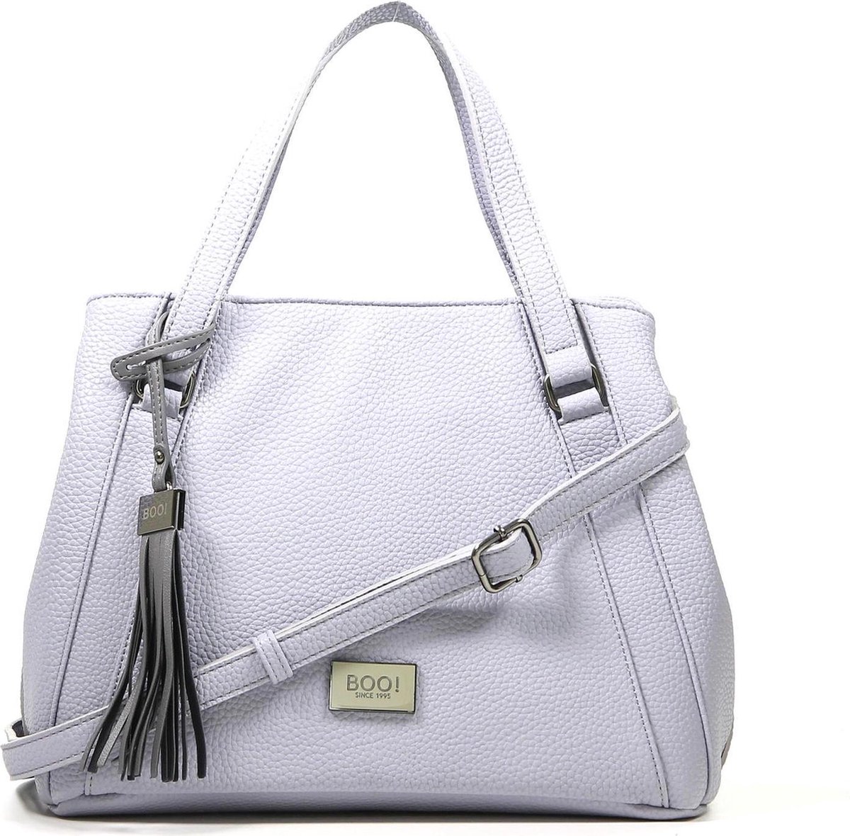 BOO! - Afneembare riem - 3 vakken - Trendy - Handtas - Paars | bol.com