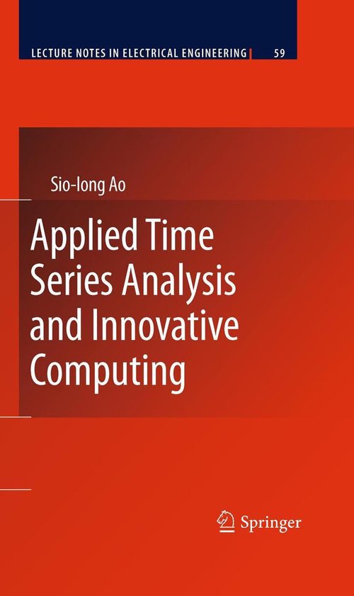 Lecture Notes In Electrical Engineering 59 Applied Time Series