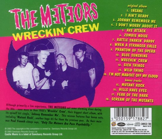 Wreckin Crew, Meteors | CD (album) | Muziek | bol.com