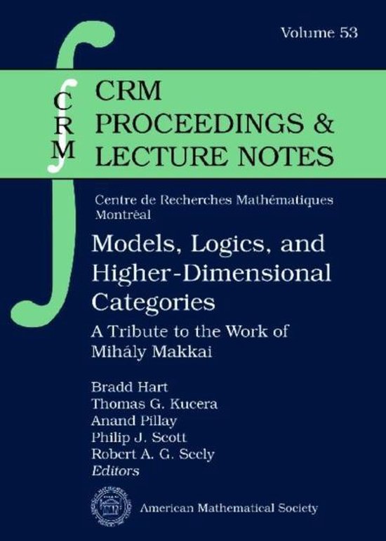Models, Logics, and Higher-Dimensional Categories | 9780821872819 | Boeken | bol.com