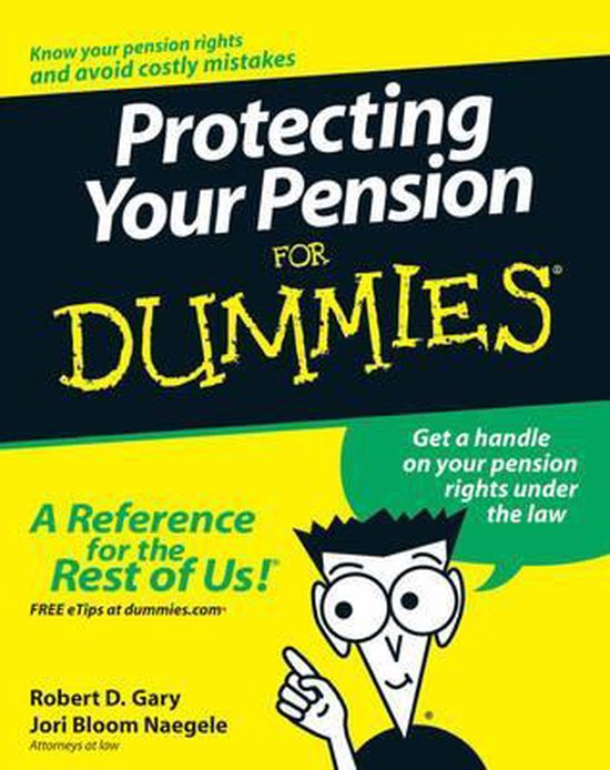 Protecting Your Pension for Dummies, Robert D. Gary | 9780470102138 ...