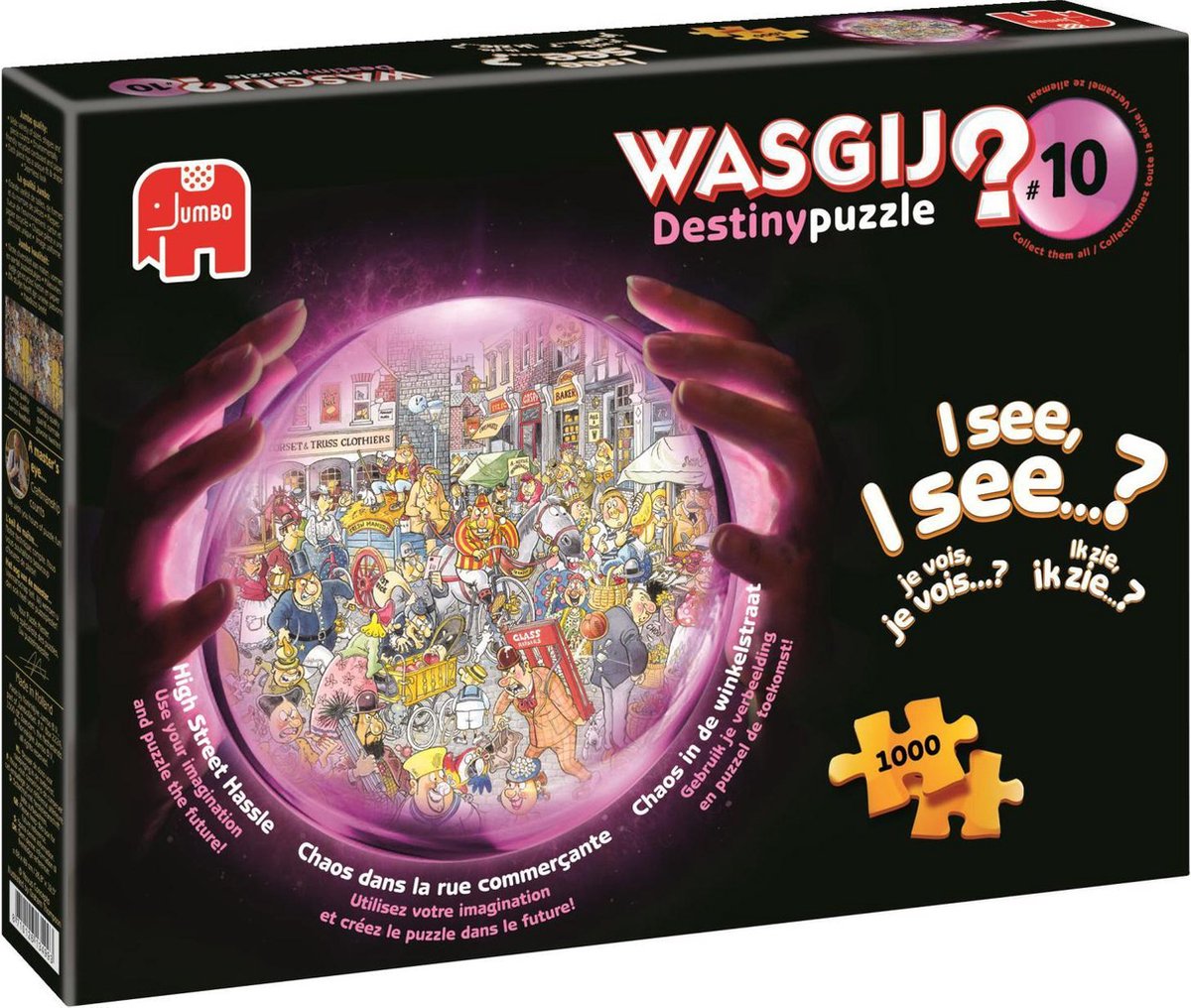 Wasgij Destiny 10 Chaos in de winkelstraat puzzel - 1000 stukjes | bol.com