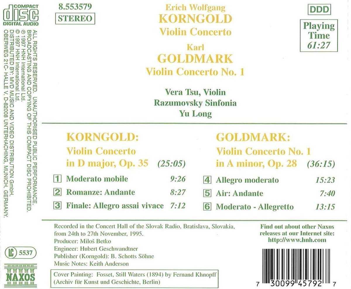 Vera Tsu - Violin Concertos (CD), Y. Long | Muziek | bol.com