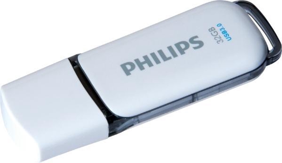 Usb-stick philips snow key type 32gb 3.0 grijs | bol.com