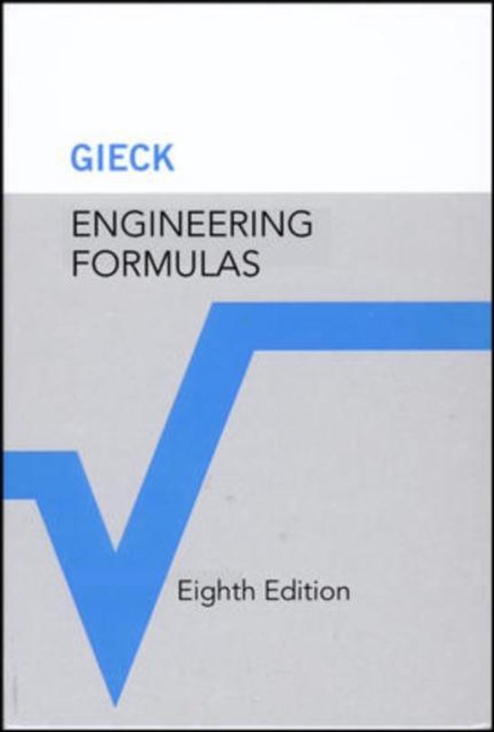 Engineering Formulas, Kurt Gieck | 9780071457743 | Boeken | bol