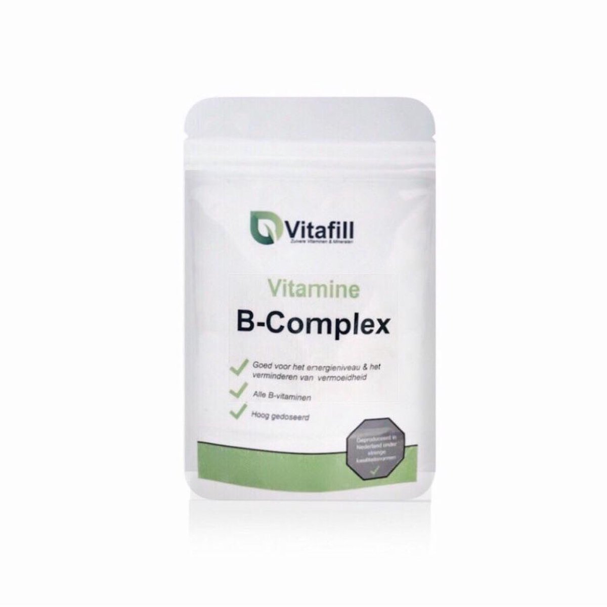 Vitamine B-Complex Getest - Vitafill - 90 Tabletten | bol