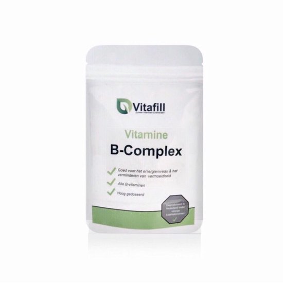 Vitamine B-Complex Getest - Vitafill - 90 Tabletten | bol