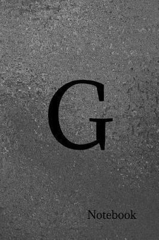 'g' Notebook, Shard Designs | 9781093404432 | Boeken | bol.com