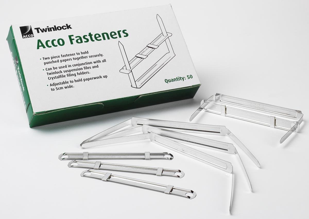 10x Acco fasteners, doos a 50 stuks | bol