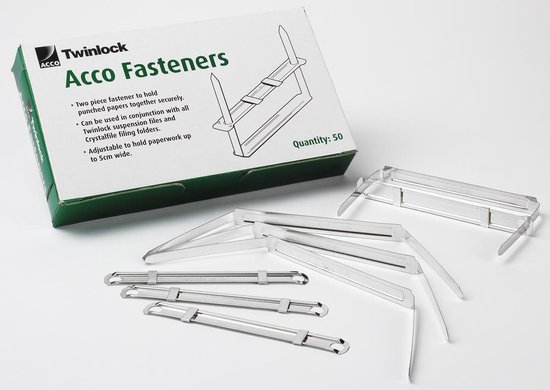 10x Acco fasteners, doos a 50 stuks | bol