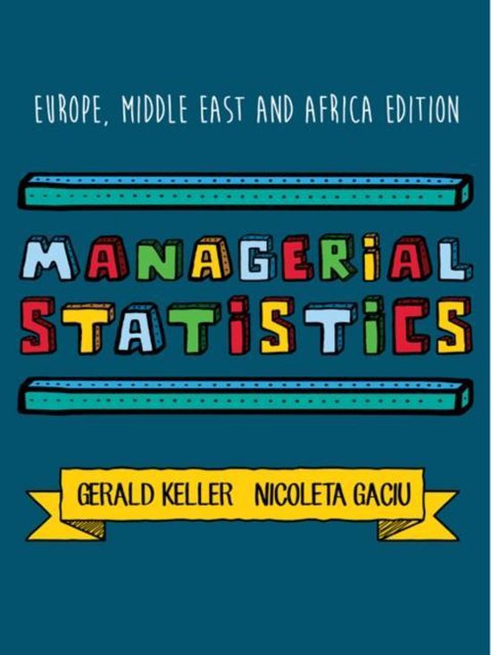 Managerial Statistics | 9781473704800 | Gerald Keller | Boeken | bol
