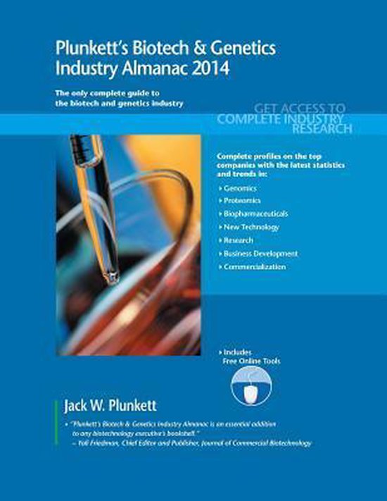 Plunkett's Biotech & Genetics Industry Almanac 2014 | 9781608797141 ...