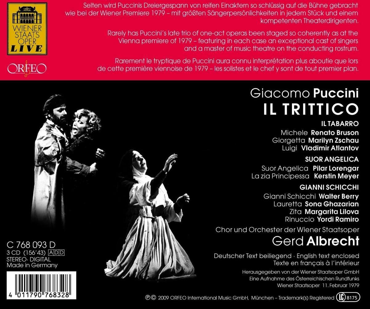 Il Trittico, Puccini | CD (album) | Muziek | bol.com