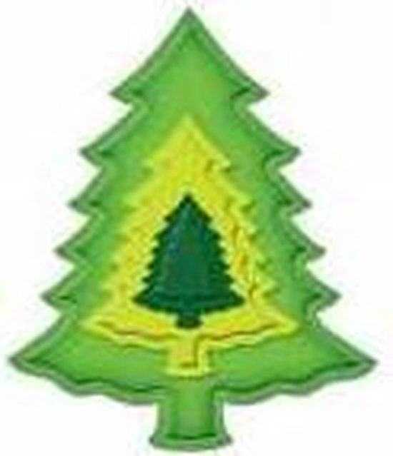 Spellbinders Shapeabilities Nested Dies, Pine Trees. S4-220. | bol