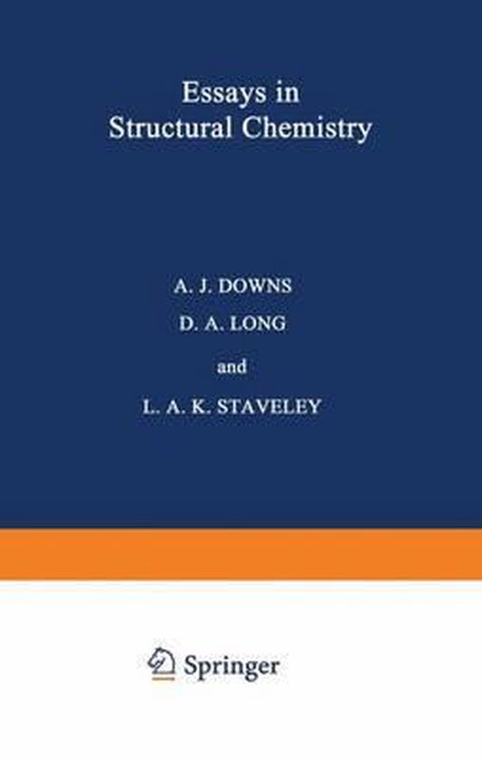 Essays in Structural Chemistry | 9780306305252 | Boeken | bol