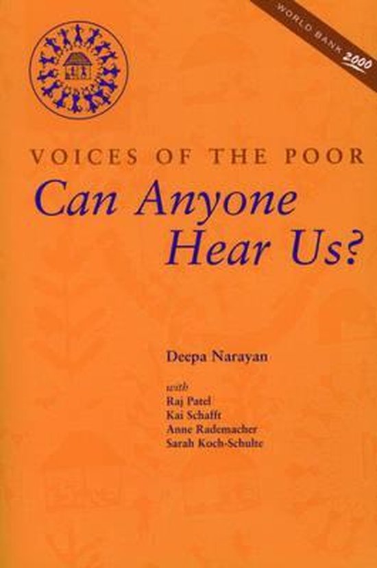 Voices of the Poor | 9780195216011 | Rajeev Charles Patel | Boeken | bol
