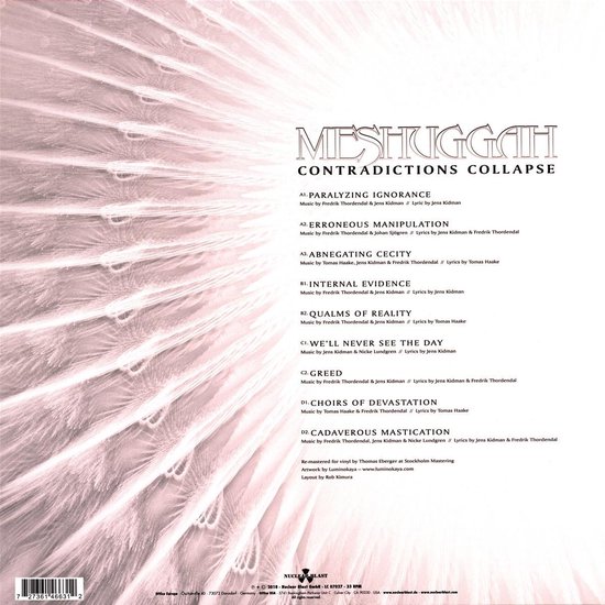 Contradictions Collapse (LP), Meshuggah | LP (album) | Muziek | bol