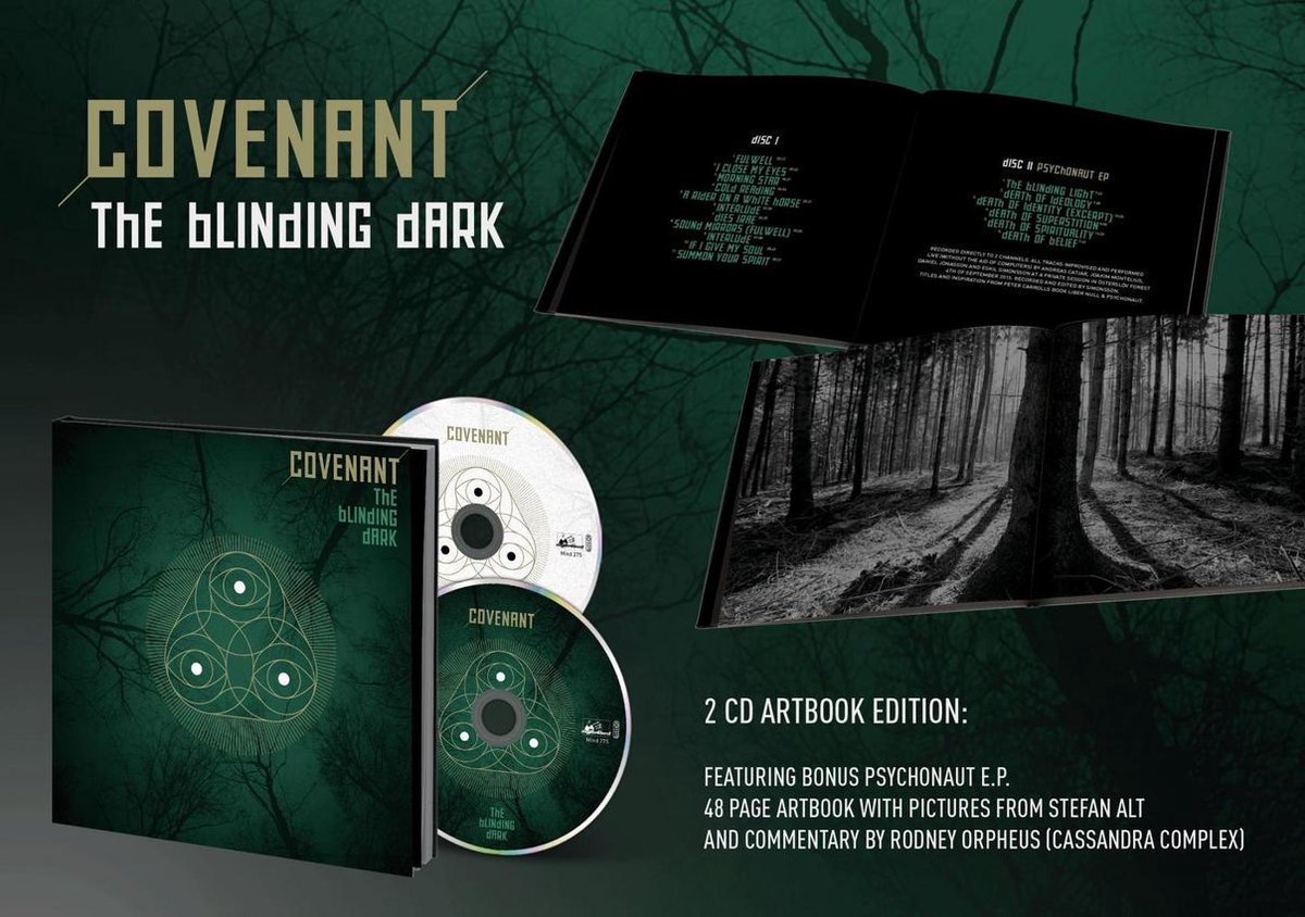 Covenant - The Blinding Dark (& Book) (CD), Covenant | CD (album) | Muziek | bol.com