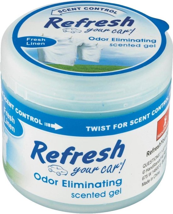 Refresh Your Car Gel Can Fresh Linen | bol.com