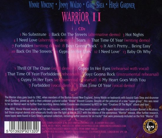 Warrior Ii (Expanded Edition), Warrior | Muziek | bol