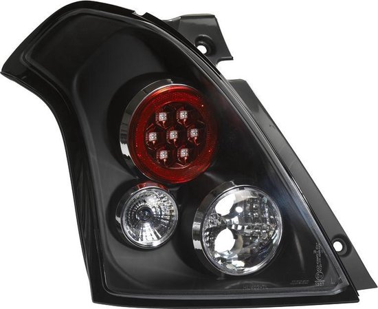AutoStyle Set LED Achterlichten Suzuki Swift II 2005-2010 - Zwart | bol