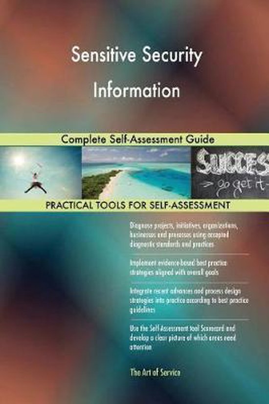 Sensitive Security Information, Gerardus Blokdyk | 9781719455930 ...