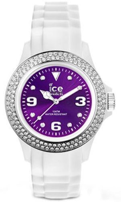 Ice-Watch Ice-Purple Stone White-Purple Unisex IPE.ST.WPE.U.S.12 | bol.com