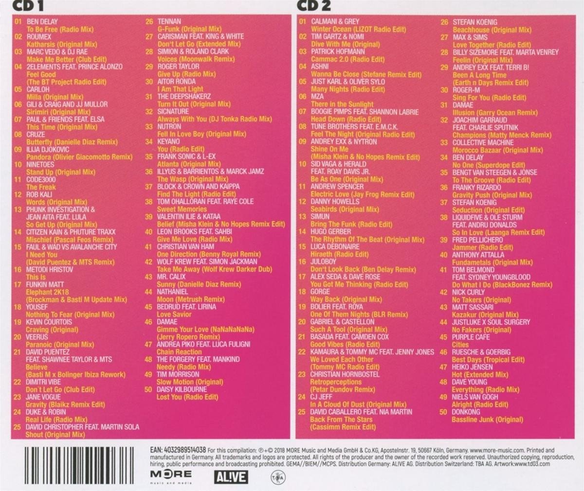 Ibiza Closing Megamix 2018 - All The Hits, various artists | CD (album ...