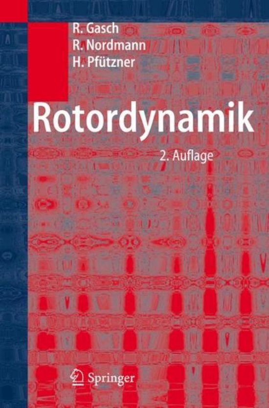 Rotordynamik | 9783540412403 | Robert Gasch | Boeken | bol.com