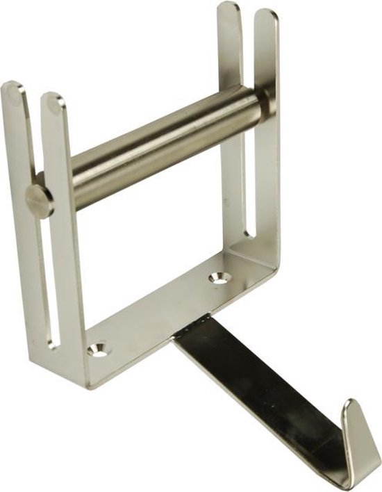 rvs houder ophangbeugel met draairol | bol.com