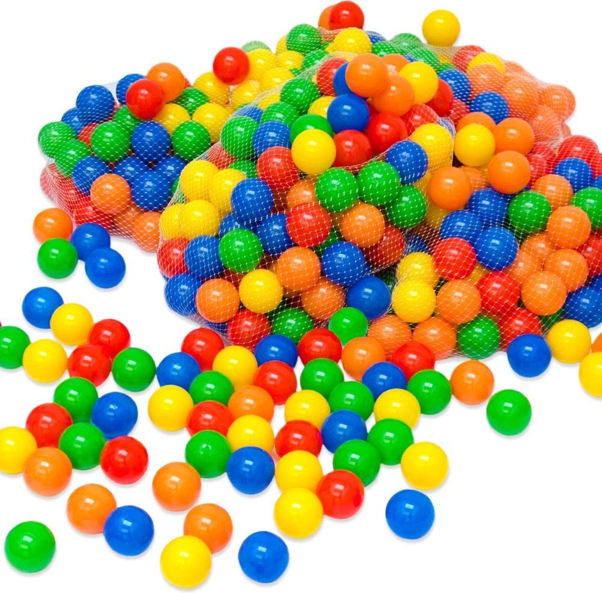 100 Baby ballenbak ballen - 5.5cm ballenbad speelballen voor kinderen ...