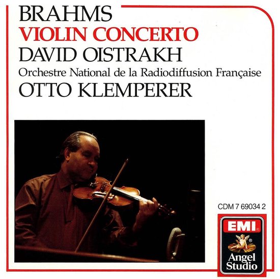 Brahms: Violin Concerto, David Oistrakh | CD (album) | Muziek | bol.com