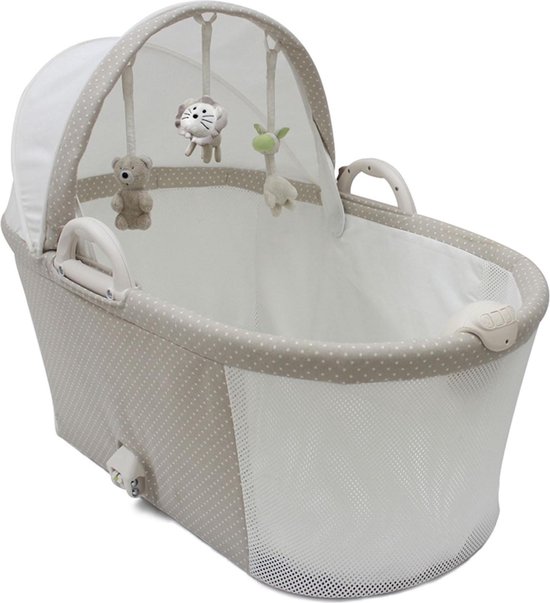 PurFlo Purair Breathable Bassinet - Soft Truffle | bol.com