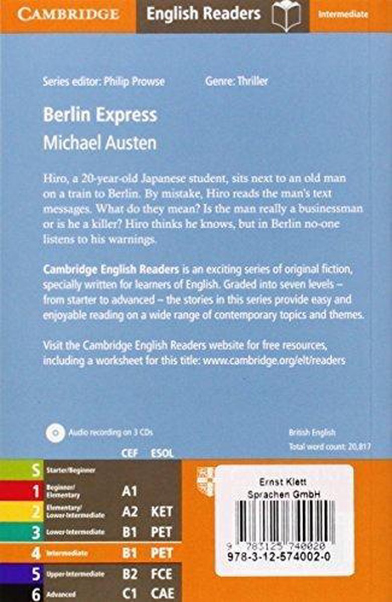 Berlin Express | 9783125740020 | Michael Austen | Boeken | bol