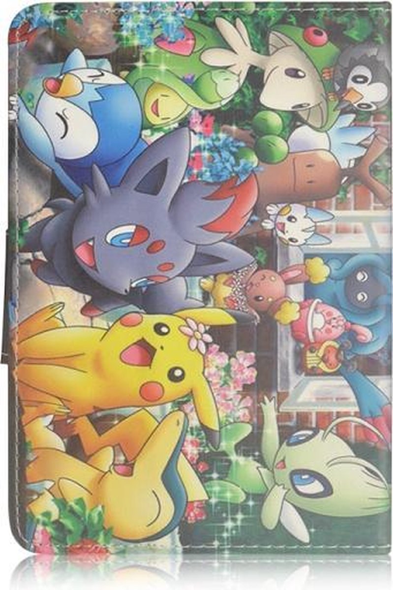 9.7 10.1 Inch tablet hoes map cover Pokemon Pikachu en vrieden ...