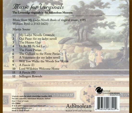 Music For Virginals - Martin Souter, Martin Souter | Muziek | bol