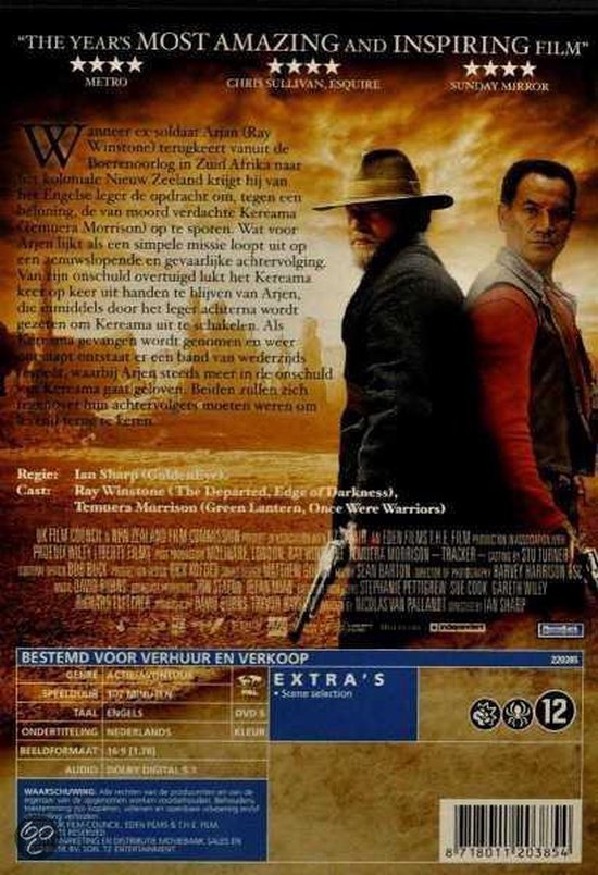 Tracker (Dvd), Temuera Morrison | Dvd's | bol
