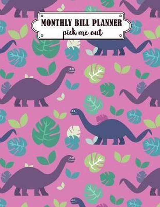 Monthly Bill Planner Pick Me Out | 9781543029765 | Charlotte Lennox ...