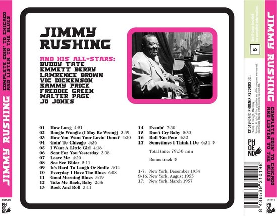 Goin' To Chicago / Listen To The Blues, Jimmy Rushing | CD (album ...