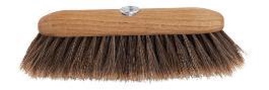 Keerborstel Gesplit Paardenhaar 25cm incl. Steel | bol