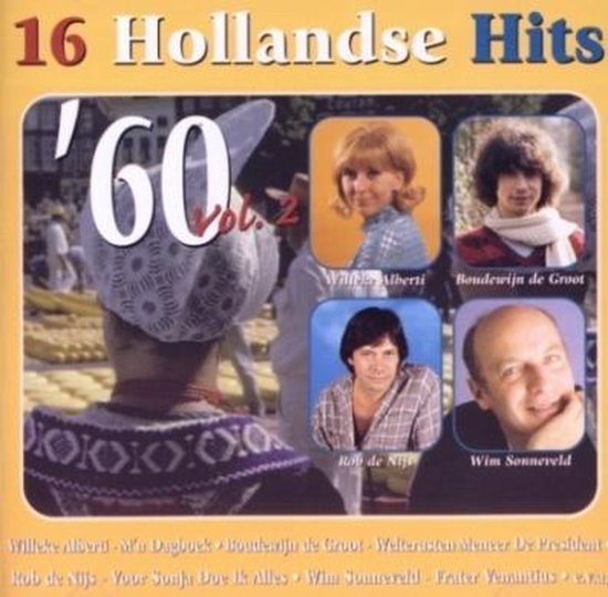 16 Hollandse Hits'60/2, Various | CD (album) | Muziek | bol