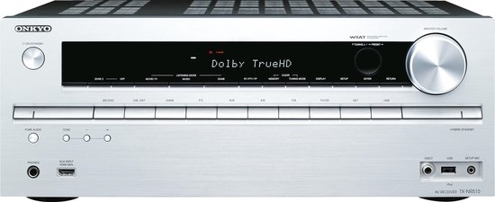 Onkyo, TX-NR515 7.2-Channel Network A/V Receiver (Silver) | bol.com